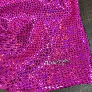bebe | Jackets & Coats | Bebe Hot Pink Hologram Jacket | Poshmark